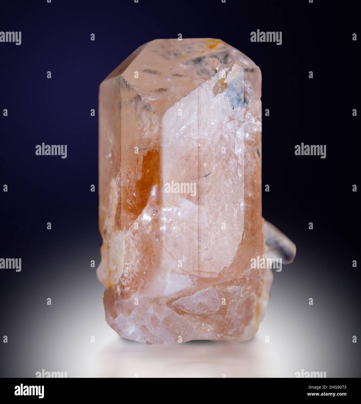topaz, mineral specimen stone rock geology gem crystal Stock Photo - Alamy