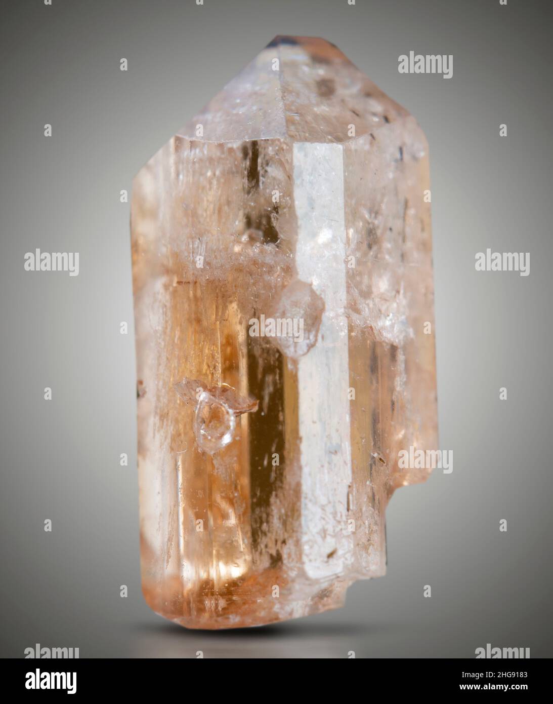 topaz, mineral specimen stone rock geology gem crystal Stock Photo - Alamy