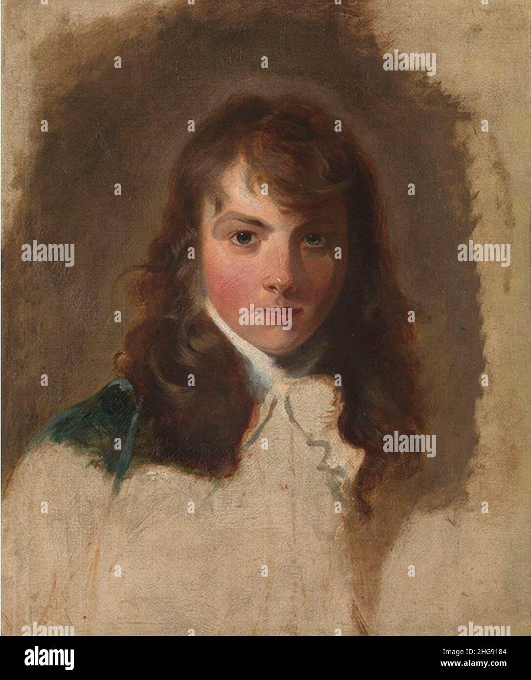 Sketch of Arthur Atherley by Thomas Lawrence, 1791 Stock Photo - Alamy