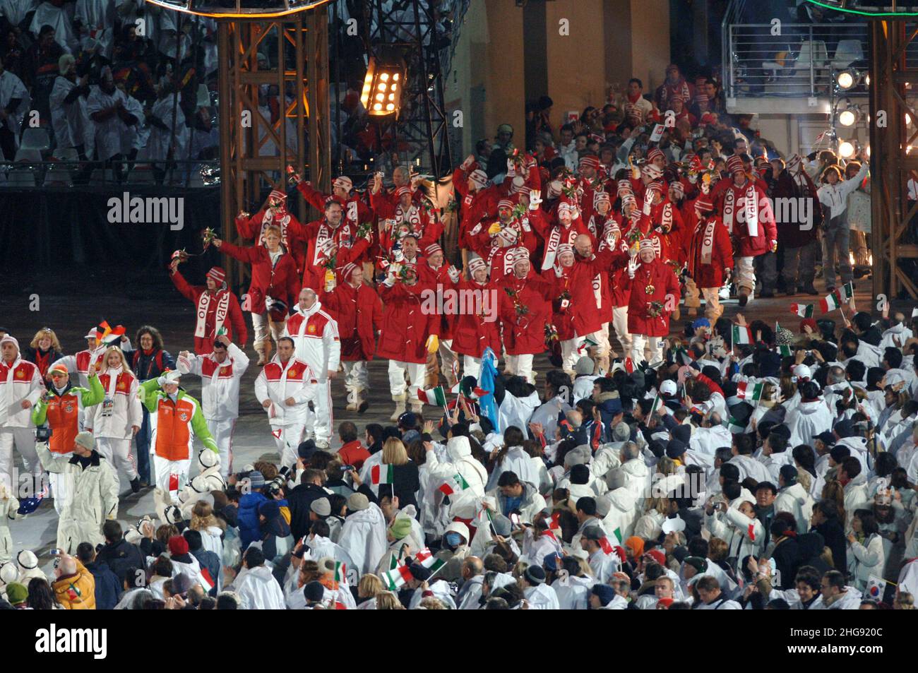 Turin Italy 26-02-2006: Turin 2006 Olympic Winter Games, closing ...