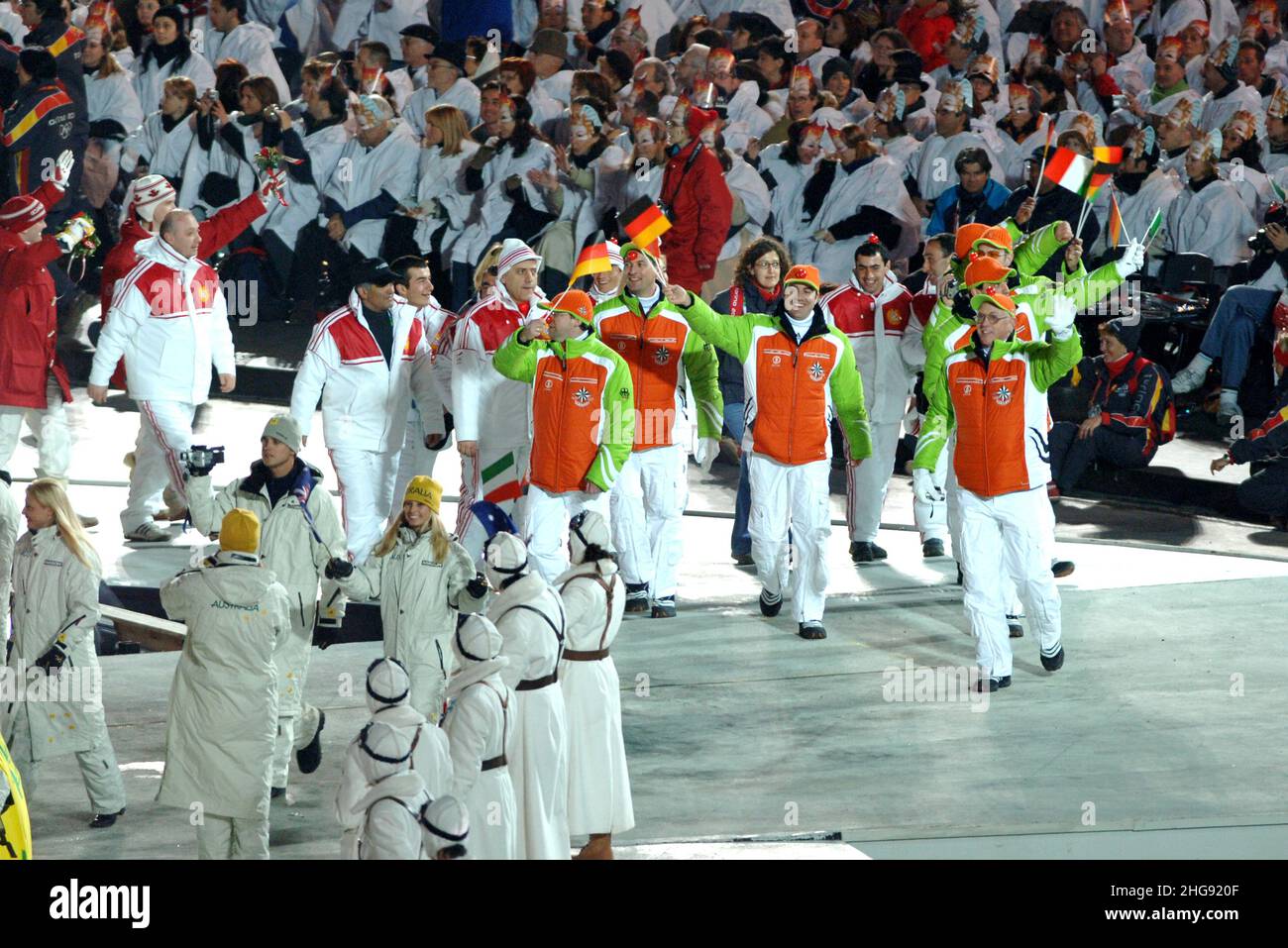 Turin Italy 26-02-2006: Turin 2006 Olympic Winter Games, closing ...