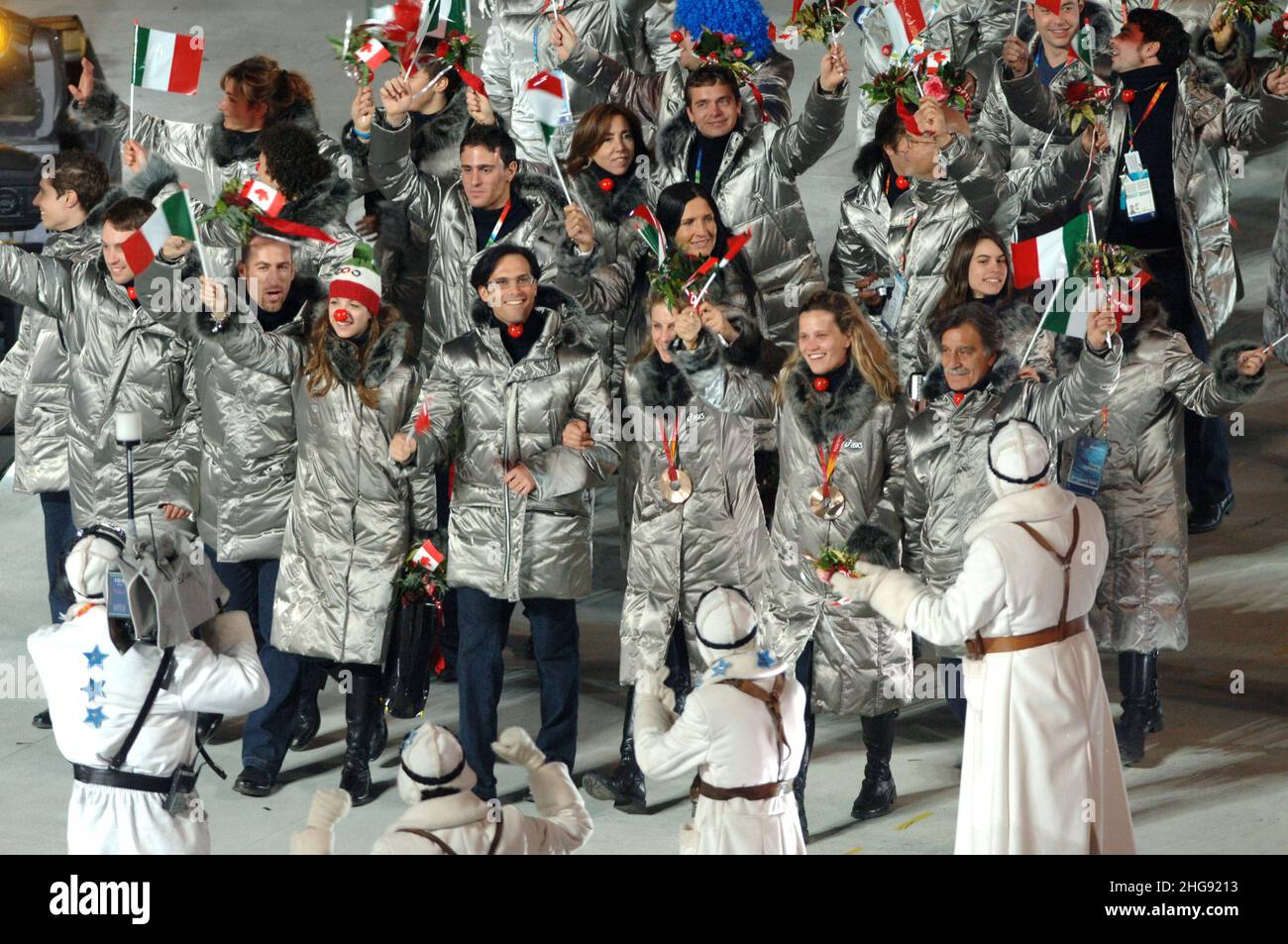 Turin Italy 26-02-2006: Turin 2006 Olympic Winter Games, closing ...