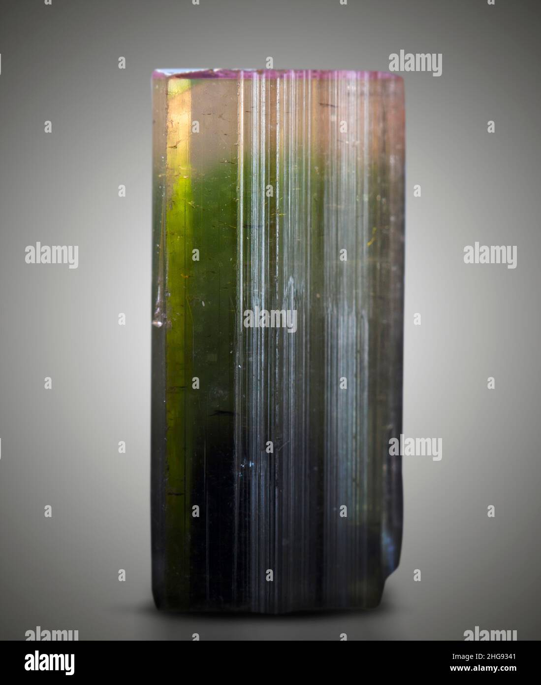 tourmaline mineral specimen stone rock geology gem crystal Stock Photo ...