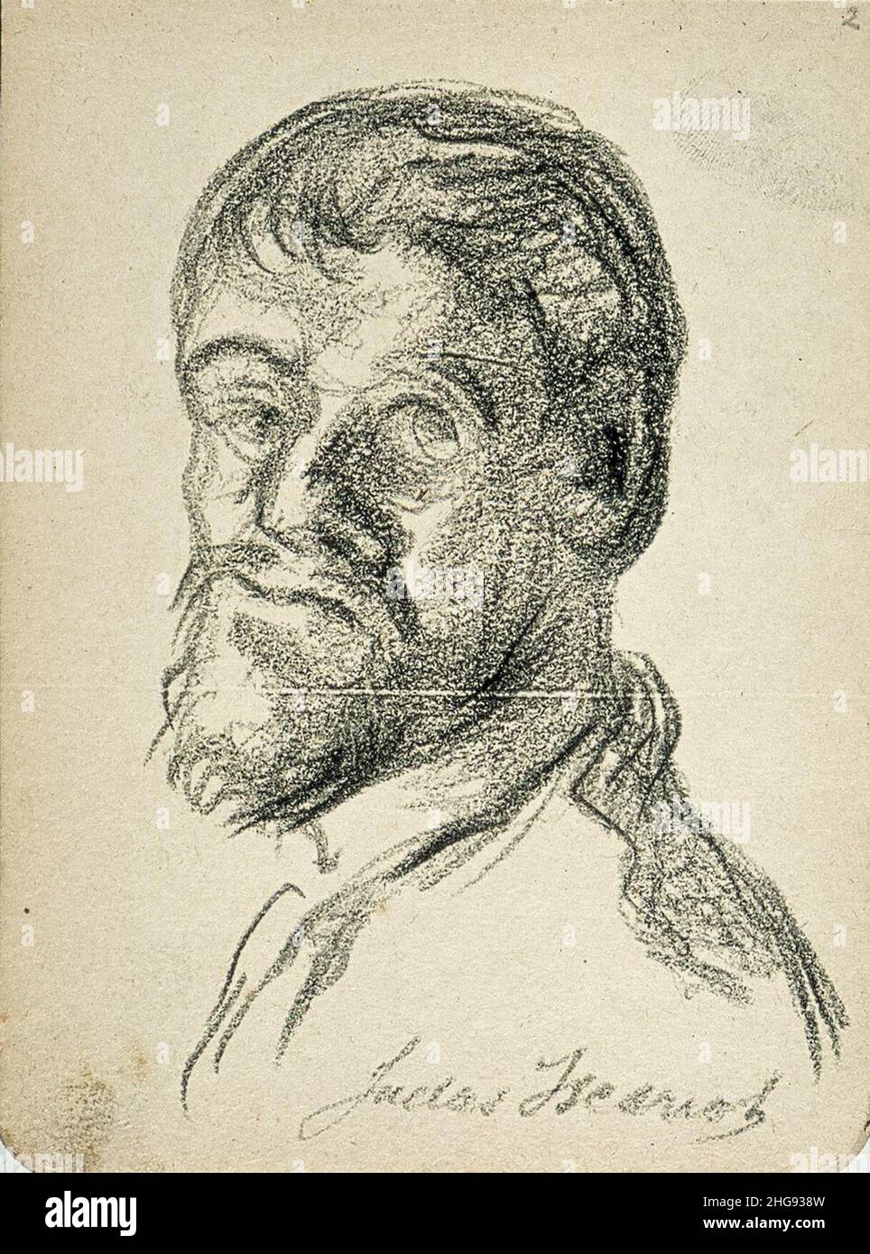 Sketchbook 26, Self-Portrait as Judas Iscariot by Theo van Doesburg ...