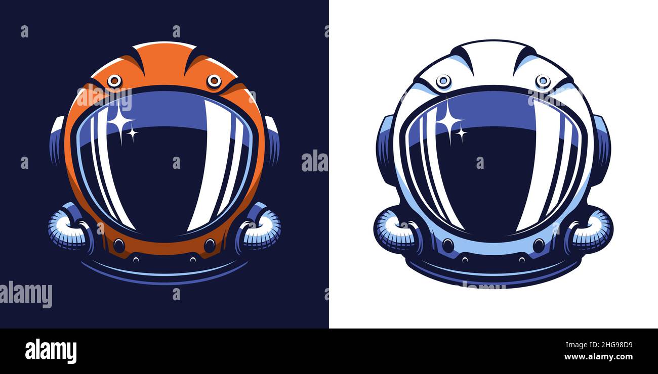 Space helmet in retro style Stock Vector Image & Art - Alamy