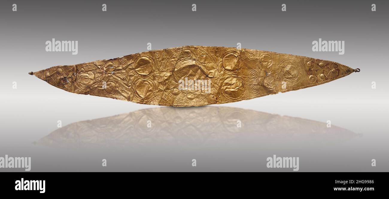 Mycenaean gold band hi-res stock photography and images - Alamy