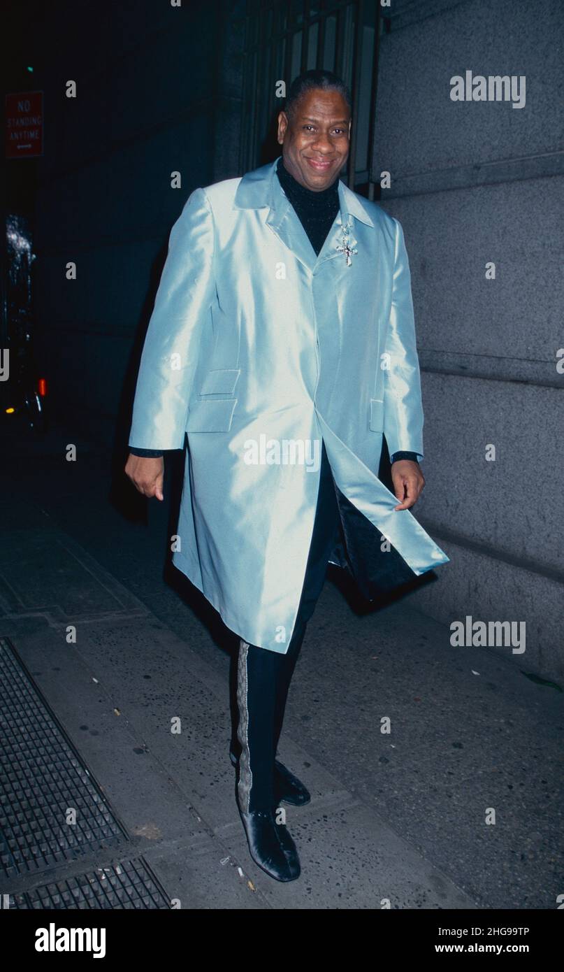 Andre Leon Talley attends the 17th Annual CFDA Awards at the JP Morgan ...