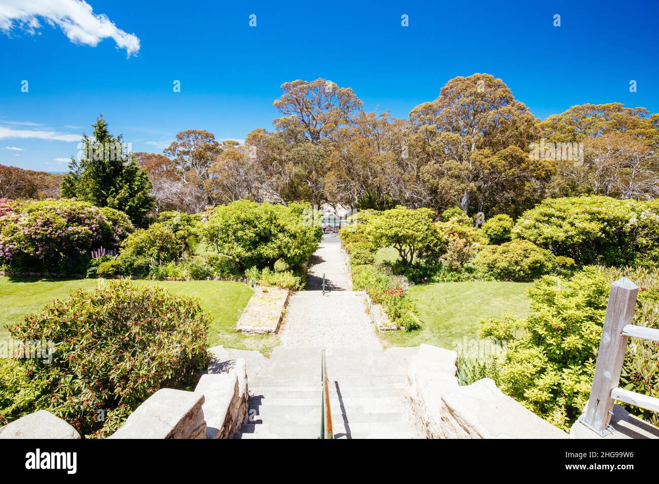 Mt Buffalo Chalet in Victoria Australia Stock Photo - Alamy