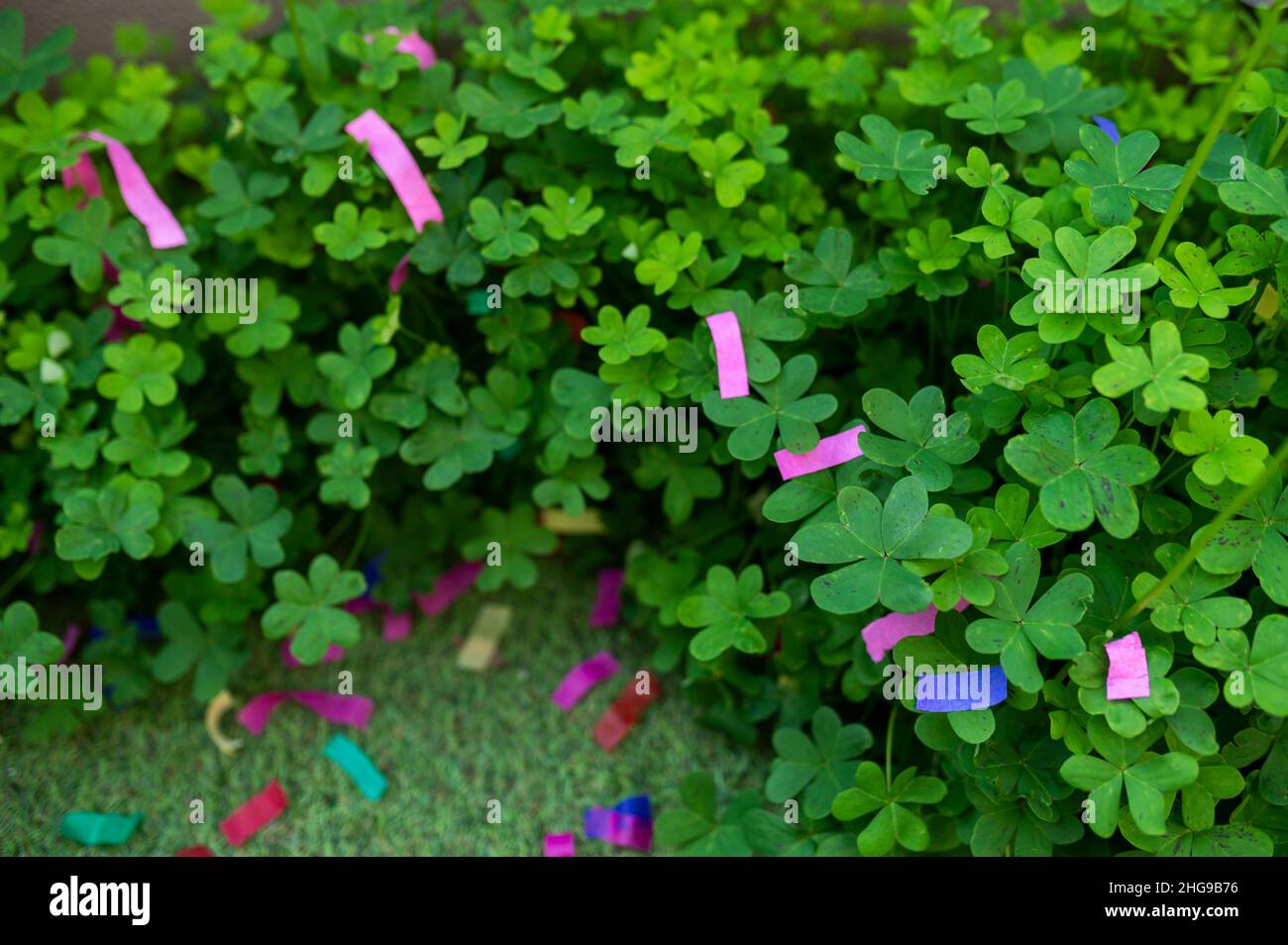 Geometric confetti hi-res stock photography and images - Alamy