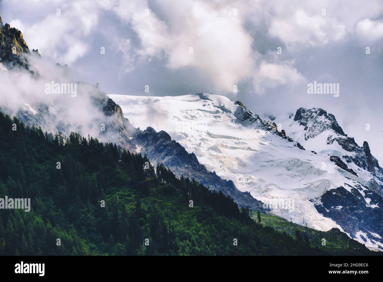Mont blanc forest hi-res stock photography and images - Alamy