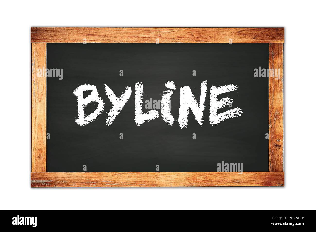 Byline word hi-res stock photography and images - Alamy