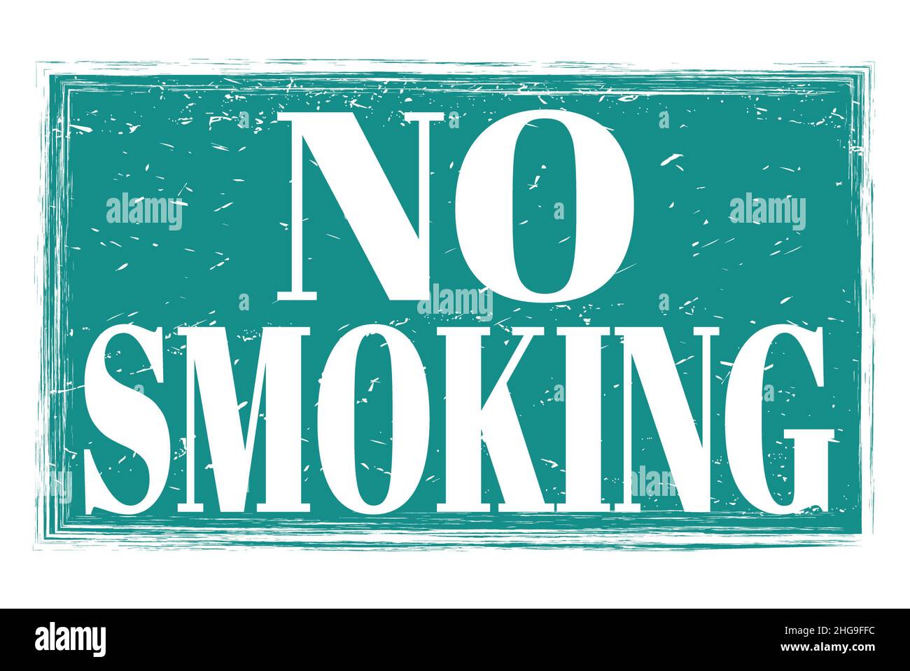 NO SMOKING, words written on blue grungy stamp sign Stock Photo - Alamy