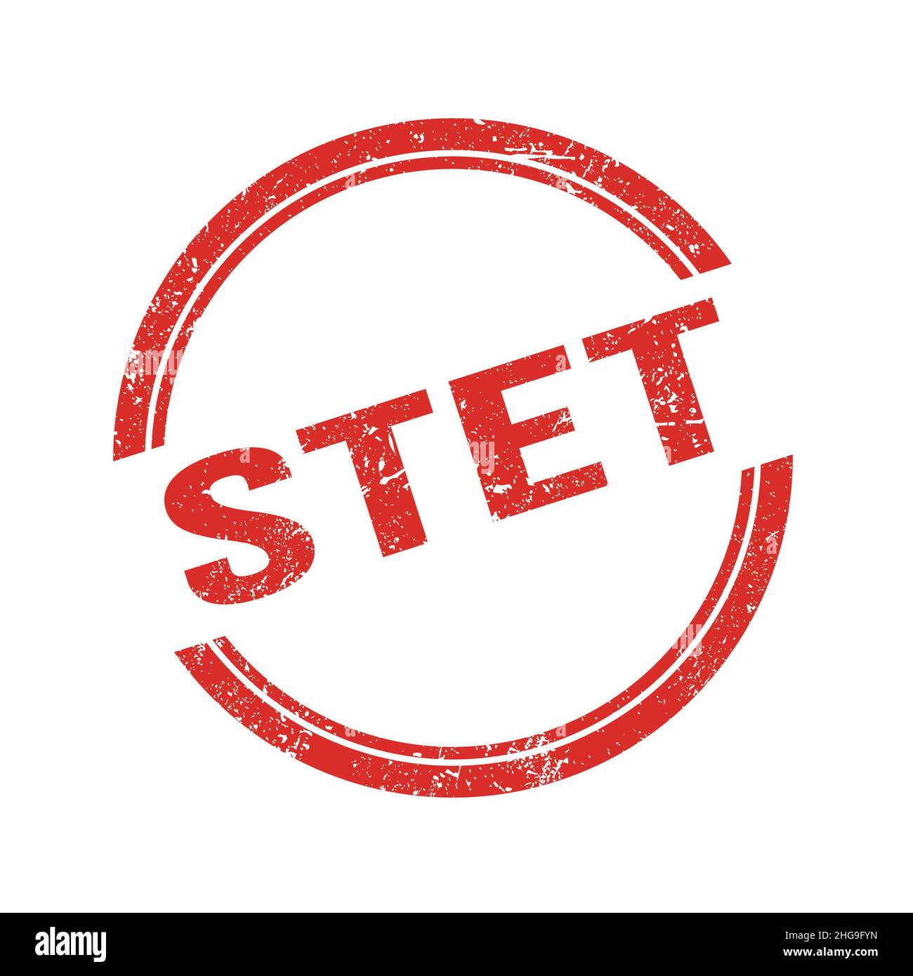 Stet stamp hi-res stock photography and images - Alamy