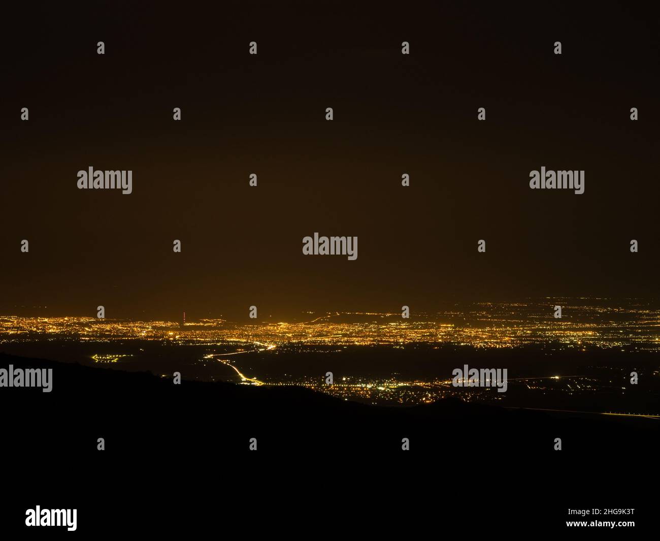 Armenia city night view hi-res stock photography and images - Alamy