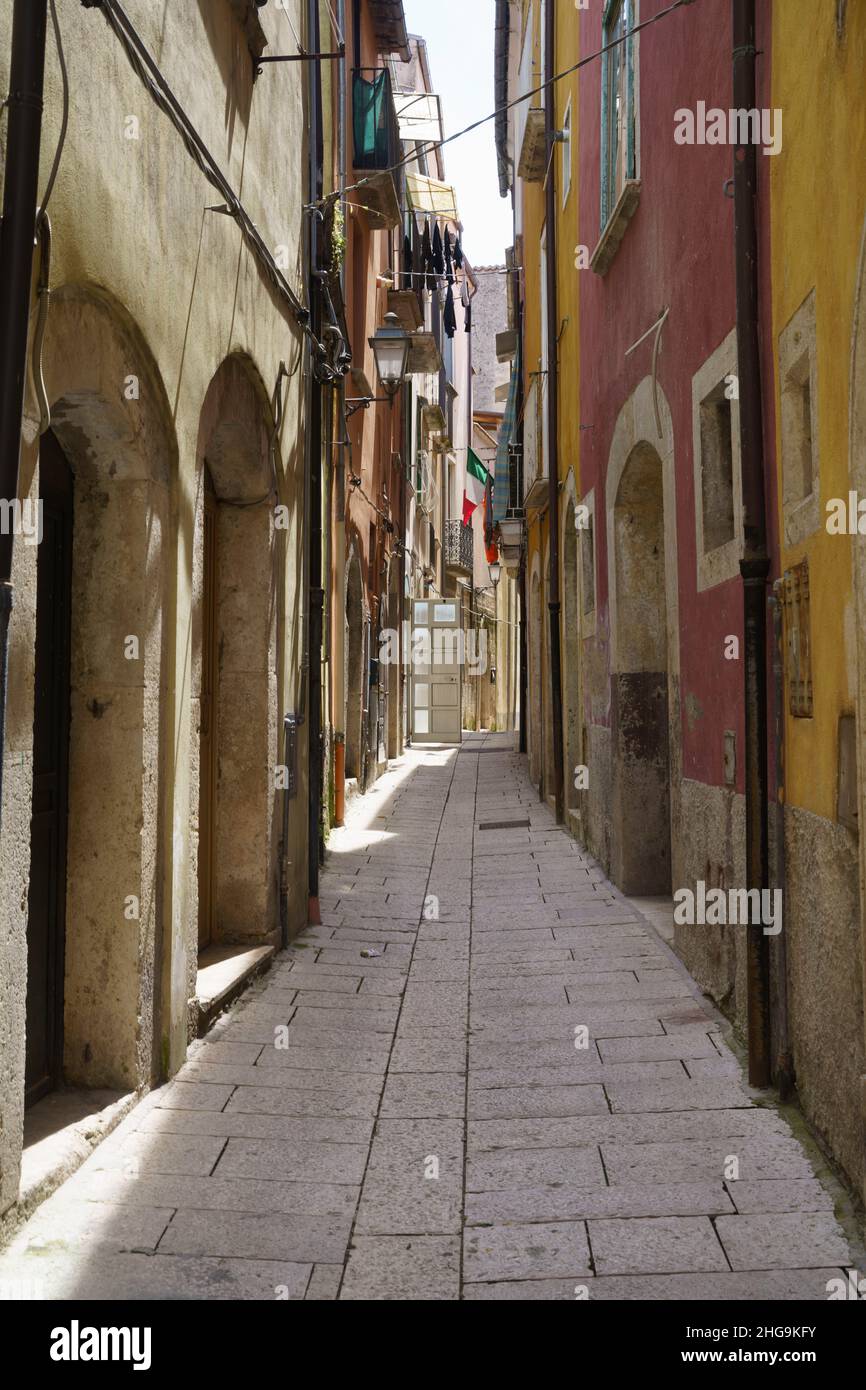 Isernia, historic city in the Molise region, Italy Stock Photo - Alamy