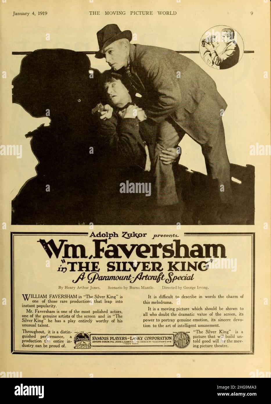 The Silver King Stock Photo - Alamy