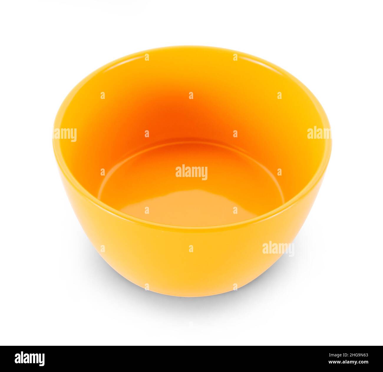 empty bowl isolated on white background Stock Photo - Alamy