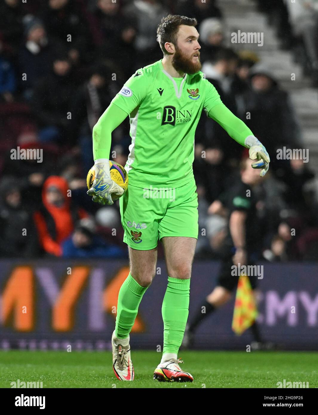 St johnstone goalkeeper hi-res stock photography and images - Alamy