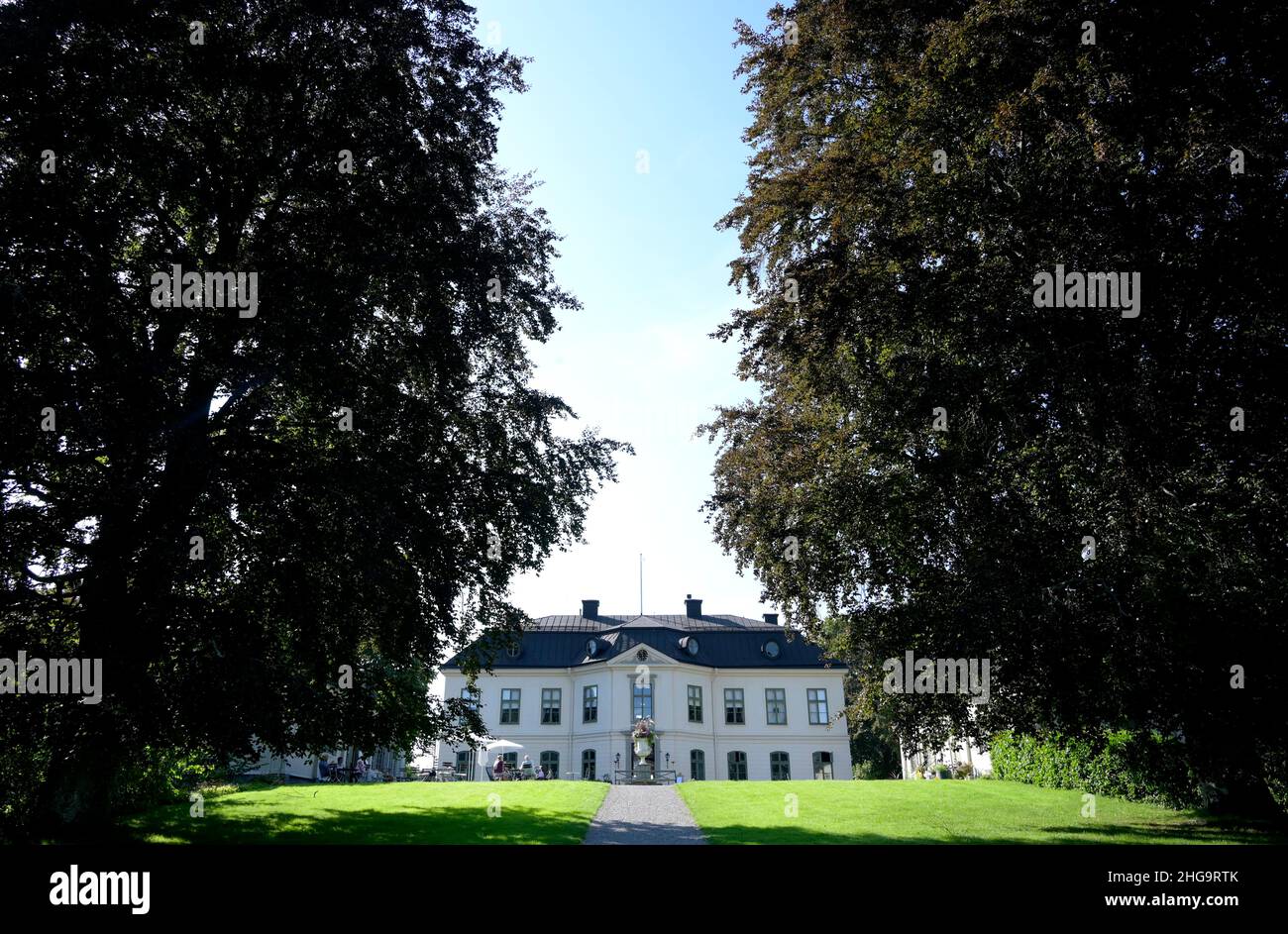 Sturehov Manor (Swedish: Sturehofs slott) from the late 18th century ...
