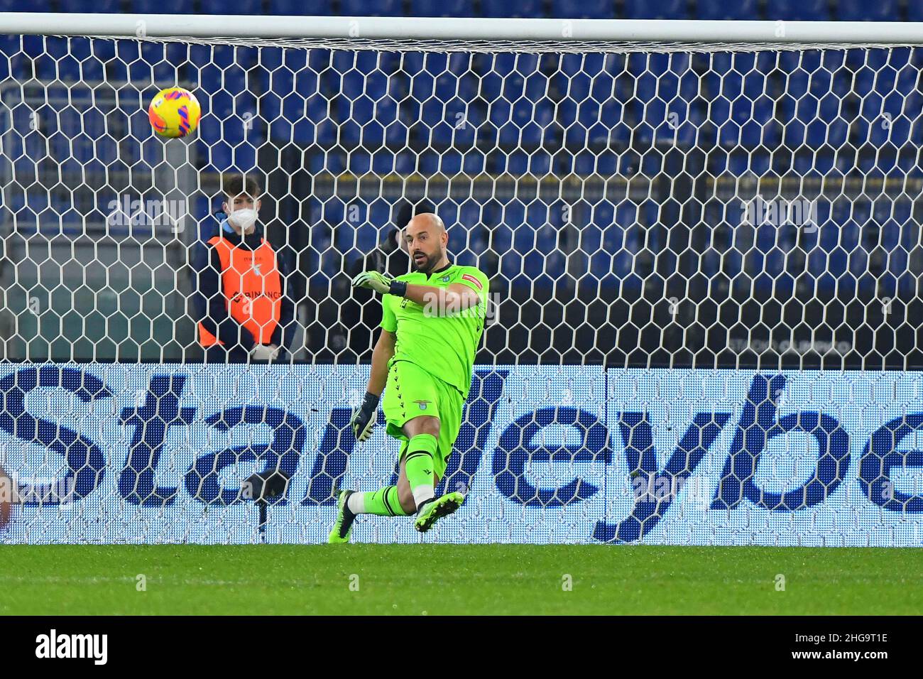 Rome, Italy. 18th Jan, 2022. Pepe Reina of SS LAZIO during the eighth ...