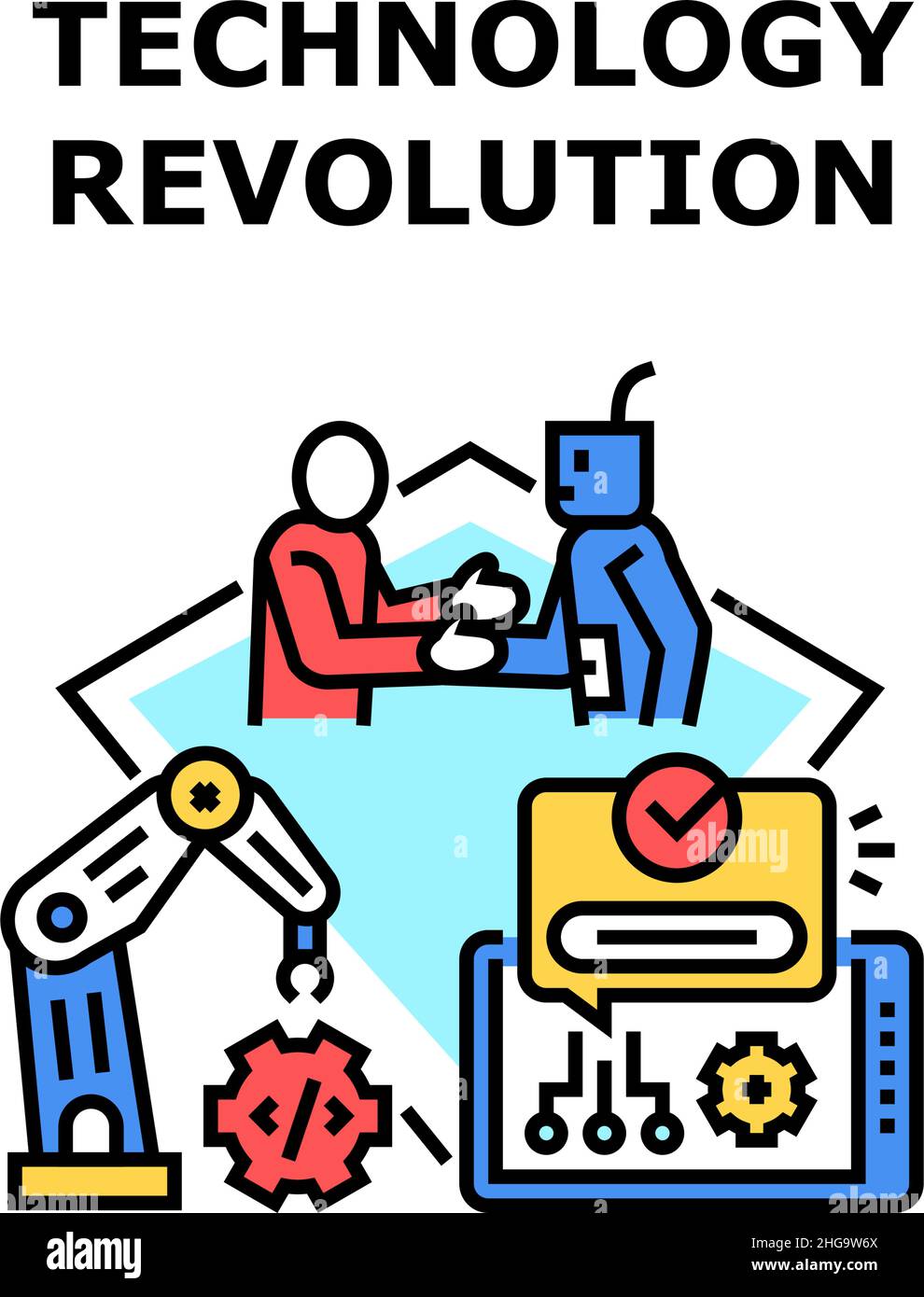 Technology revolution icon vector illustration Stock Vector Image & Art ... Technology revolution icon vector illustration Stock Vector Image & Art ...