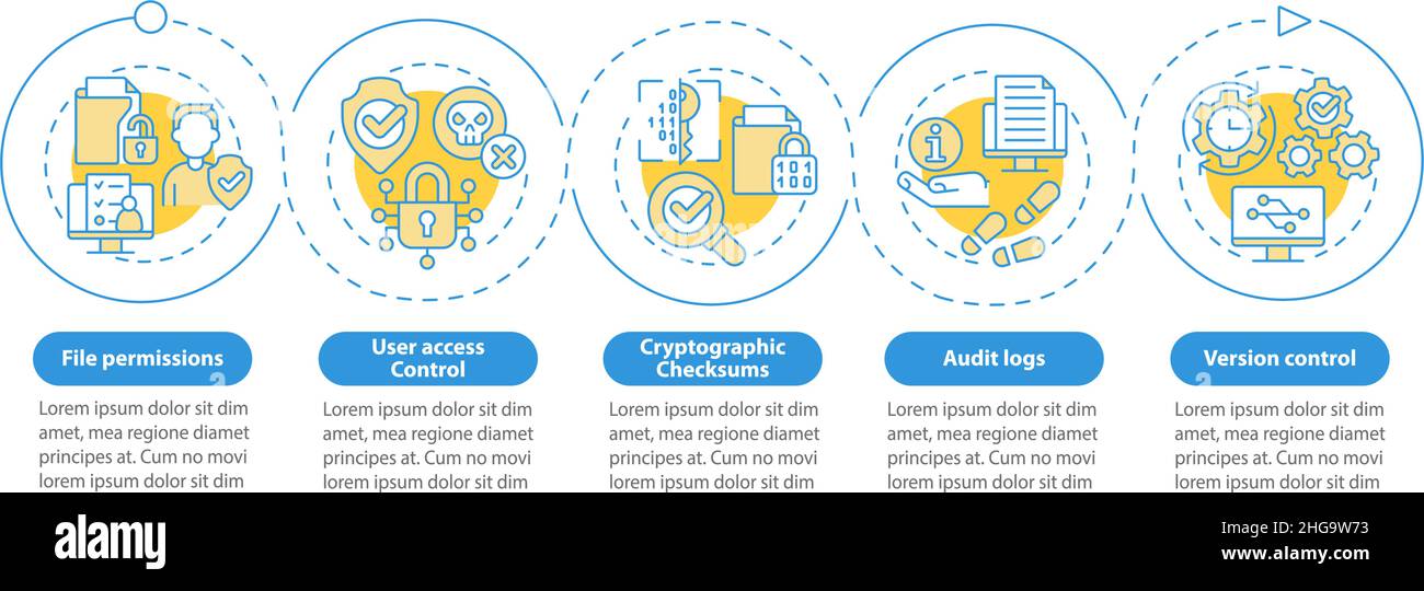 Integrity blue circle infographic template Stock Vector Image & Art - Alamy