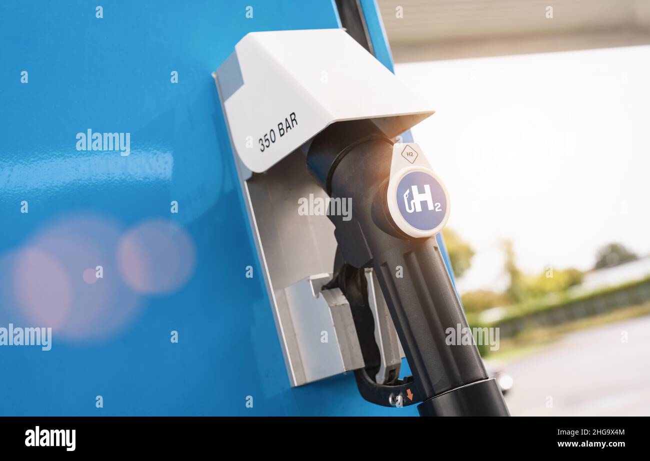 Hydrogen gas stations fuel dispenser hi-res stock photography and ...