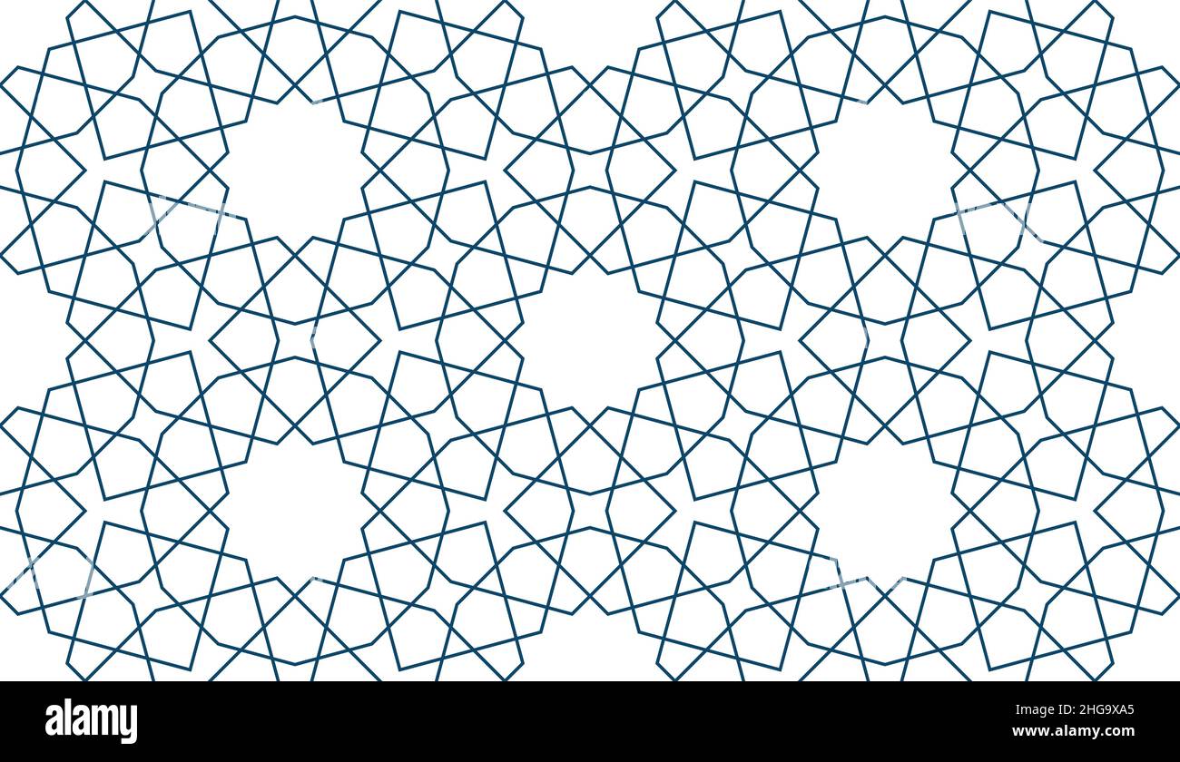 Persian geometric mosaic pattern for Ramadan card Stock Vector Image ...