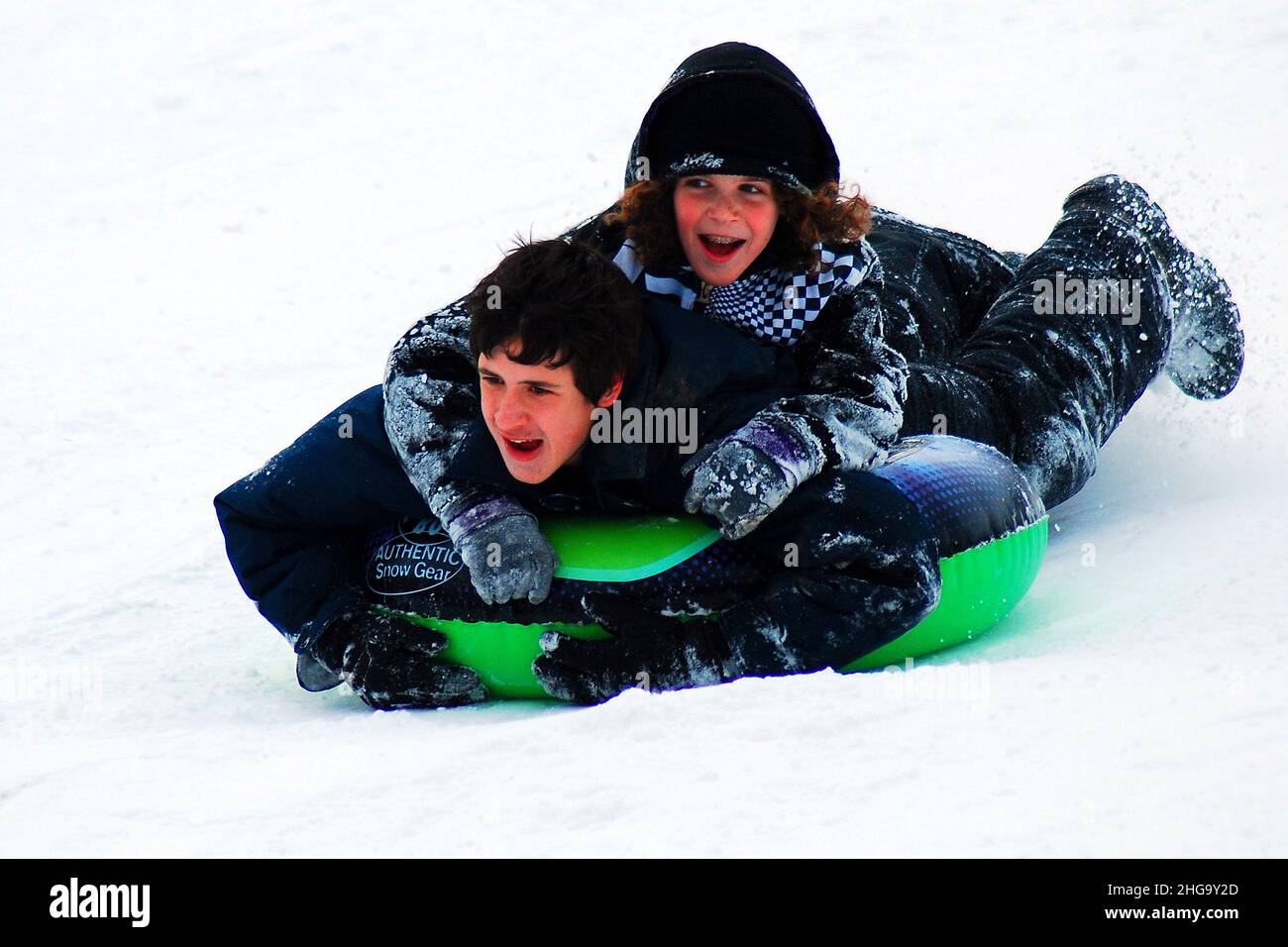 Ice sledding hi-res stock photography and images - Alamy