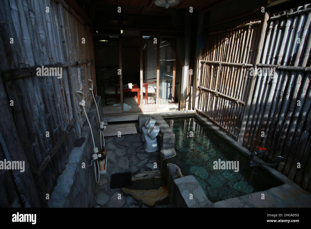 traditional hot spring in japan Stock Photo - Alamy