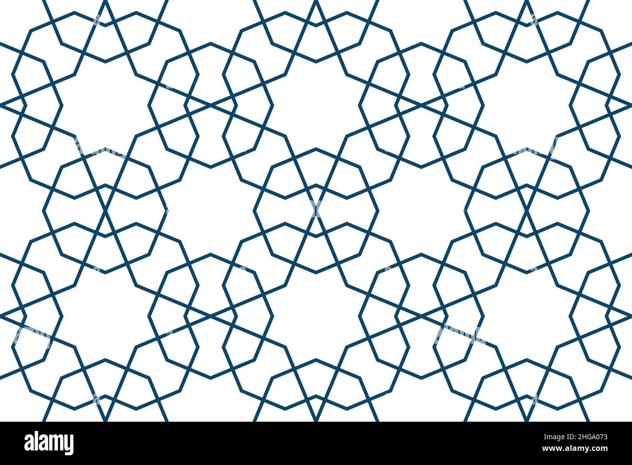 Persian geometric mosaic pattern for Ramadan card Stock Vector Image ...