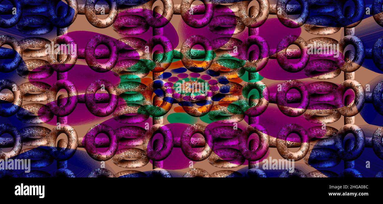 Textile print.Abstract background.Clothing colorful pattern.Multicolor ...