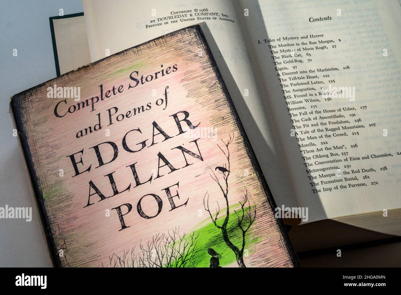 1966 edition "Complete Stories and Poems of Edgar Allan Poe", USA Stock ...