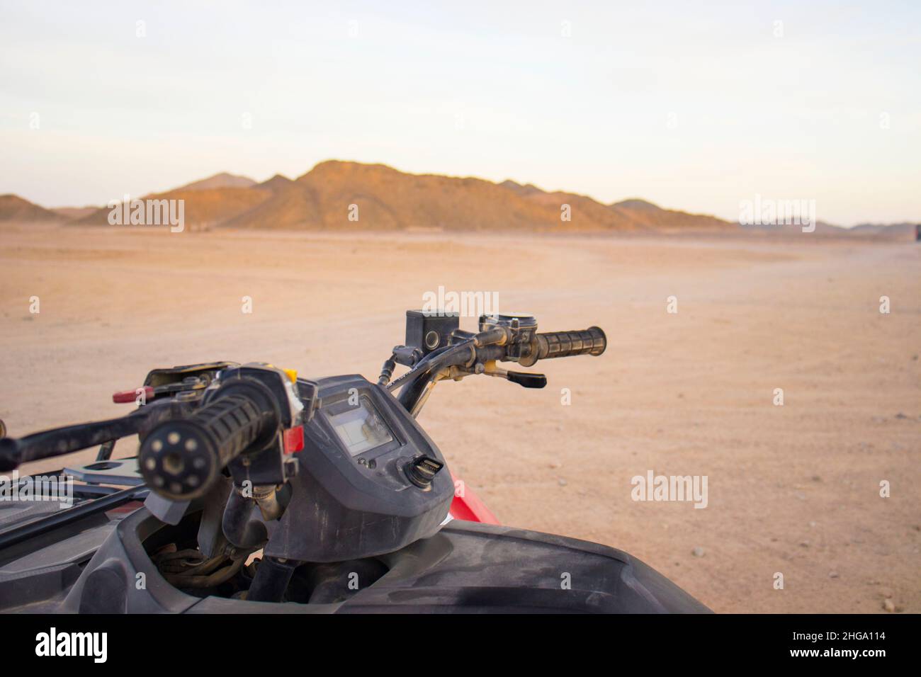 egypt quad journey in the desert Stock Photo - Alamy