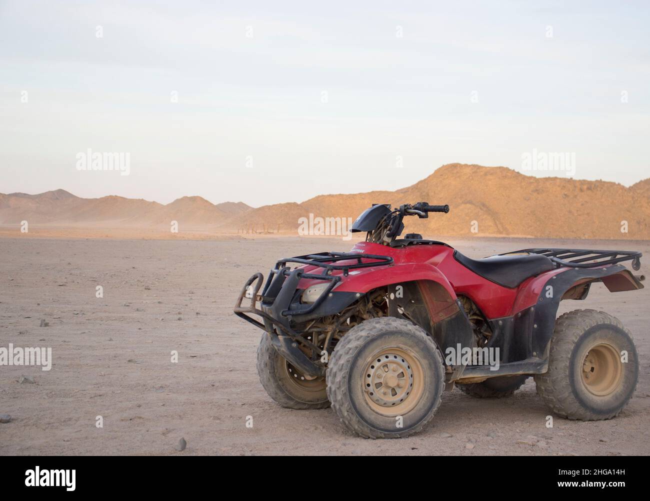 egypt quad journey in the desert Stock Photo - Alamy