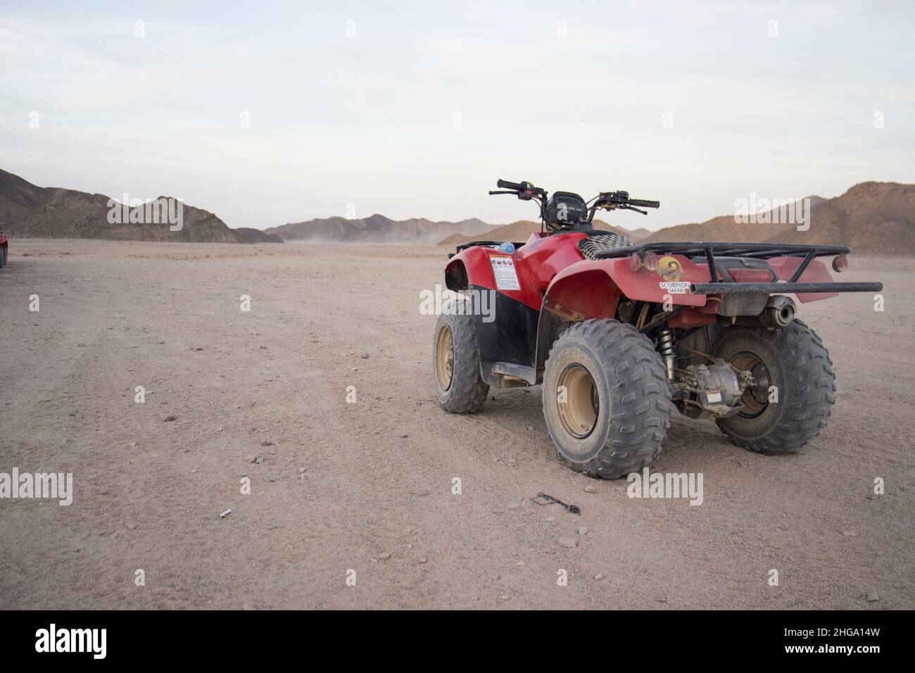 egypt quad journey in the desert Stock Photo - Alamy