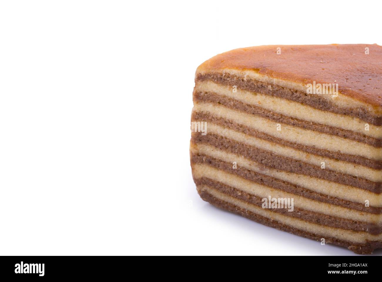 layer cake isolated on a white background Stock Photo - Alamy