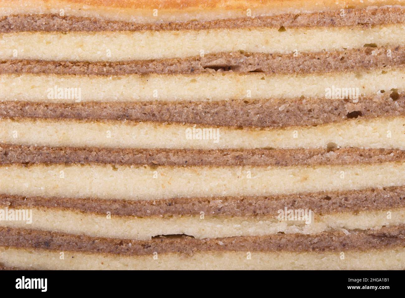 layer cake isolated on a white background Stock Photo - Alamy