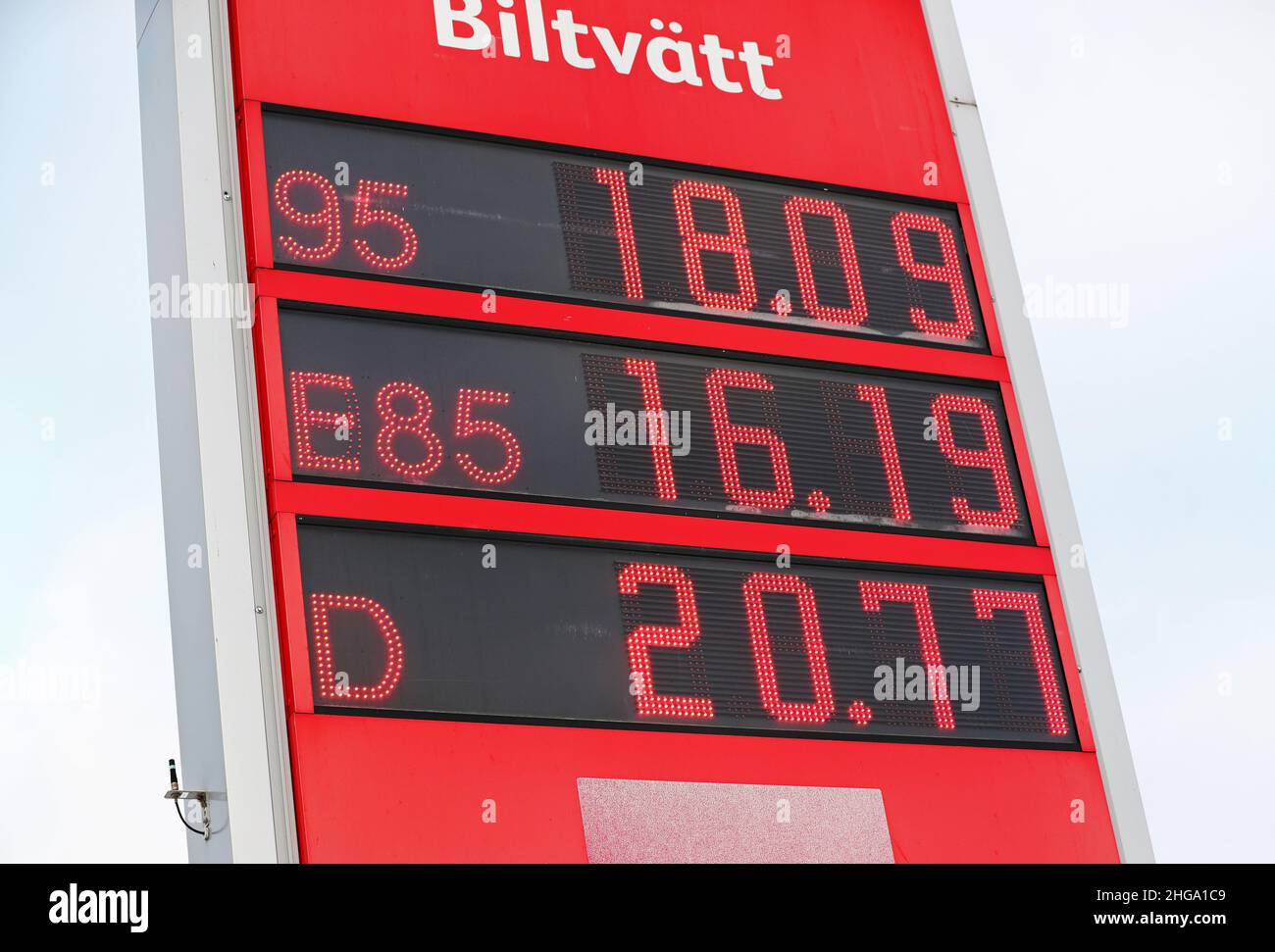 Stockholm Gas Price