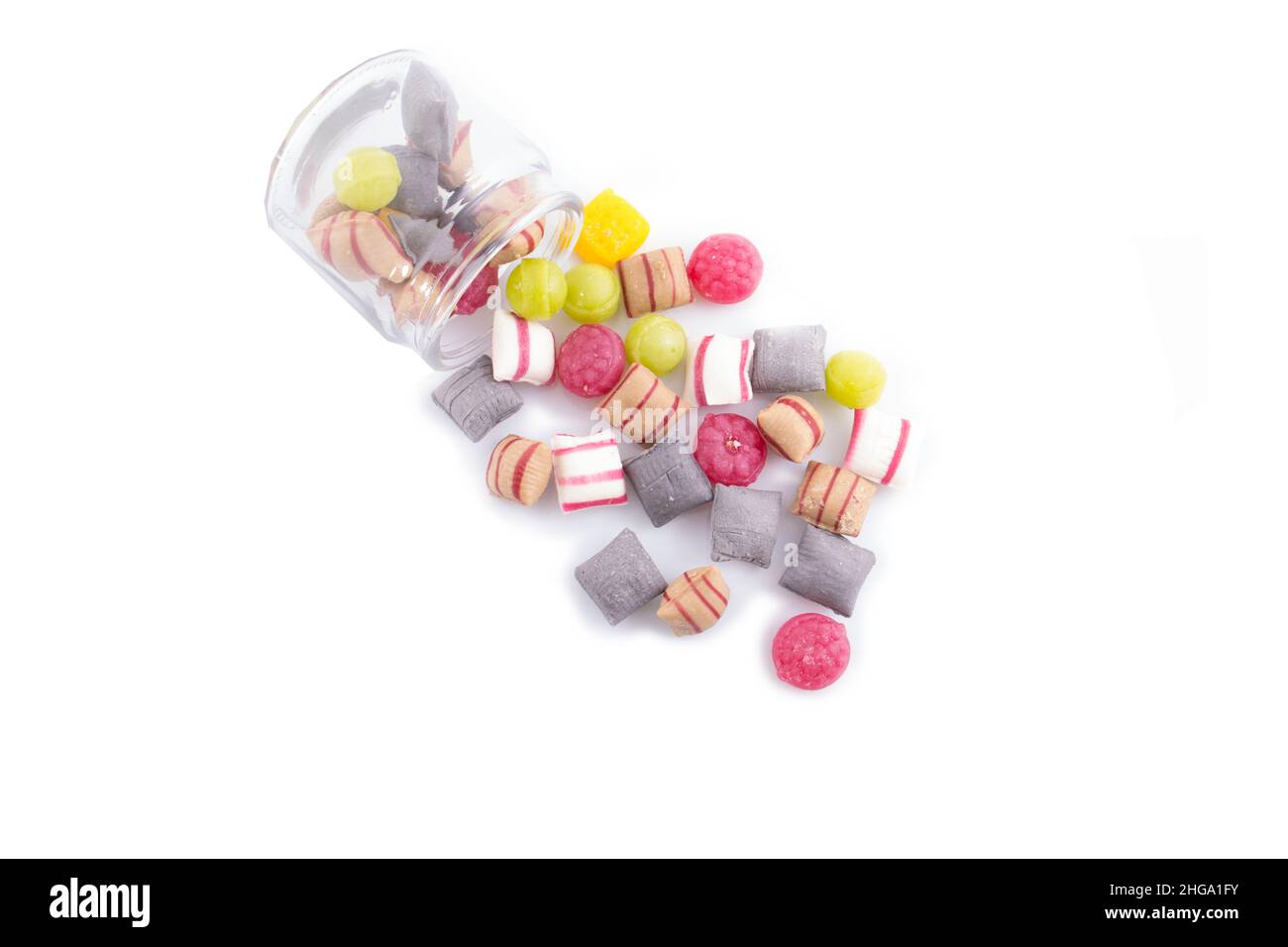 dutch old candy isolated on a white background Stock Photo - Alamy