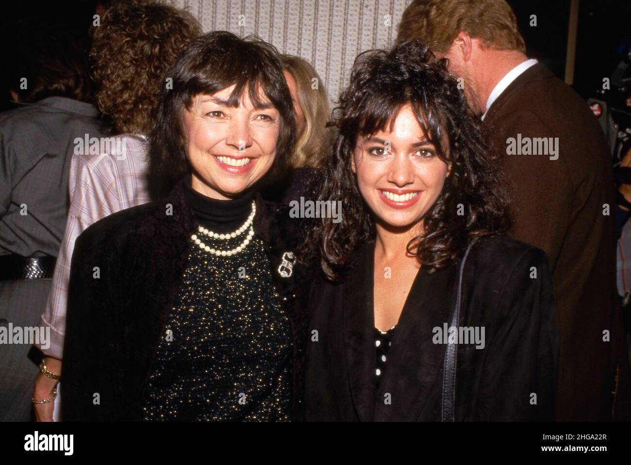 Susanna Hoffs and mother 1987 Credit: Ralph Dominguez/MediaPunch Stock ...