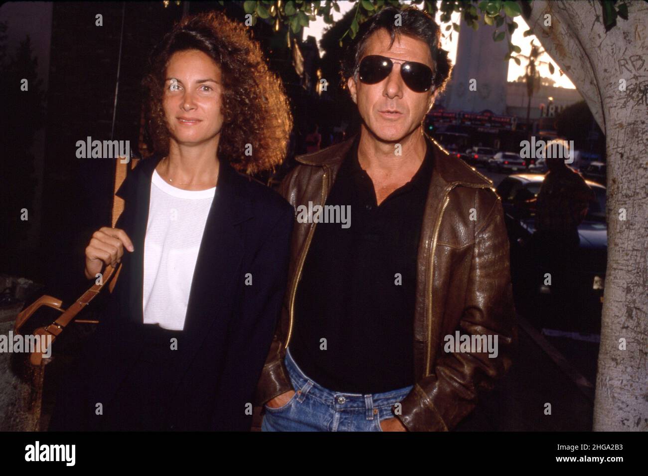 Dustin Hoffman and Lisa Hoffman Circa 1990's Credit: Ralph Dominguez ...