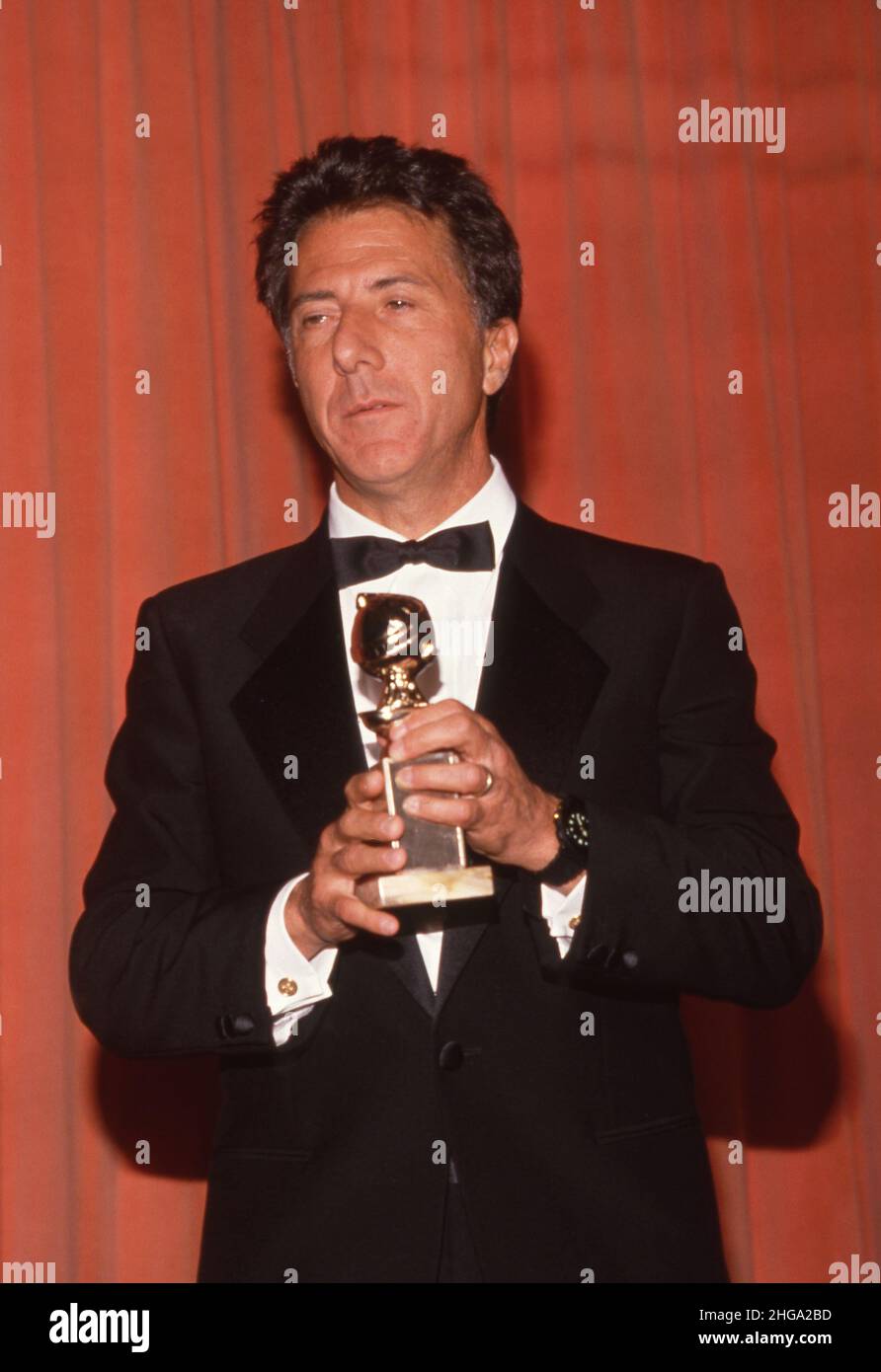 Dustin Hoffman at the 46th Annual Golden Globe Awards on January 28 ...
