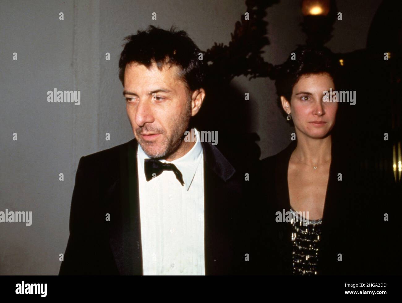 Dustin Hoffman and Lisa Hoffman Circa 1980's Credit: Ralph Dominguez ...