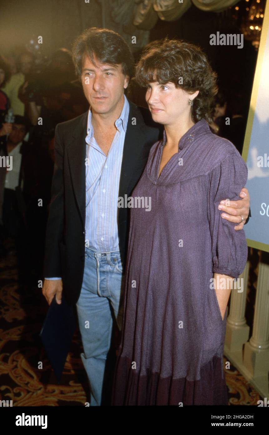 Dustin Hoffman and wife Lisa Circa 1980's Credit: Ralph Dominguez ...
