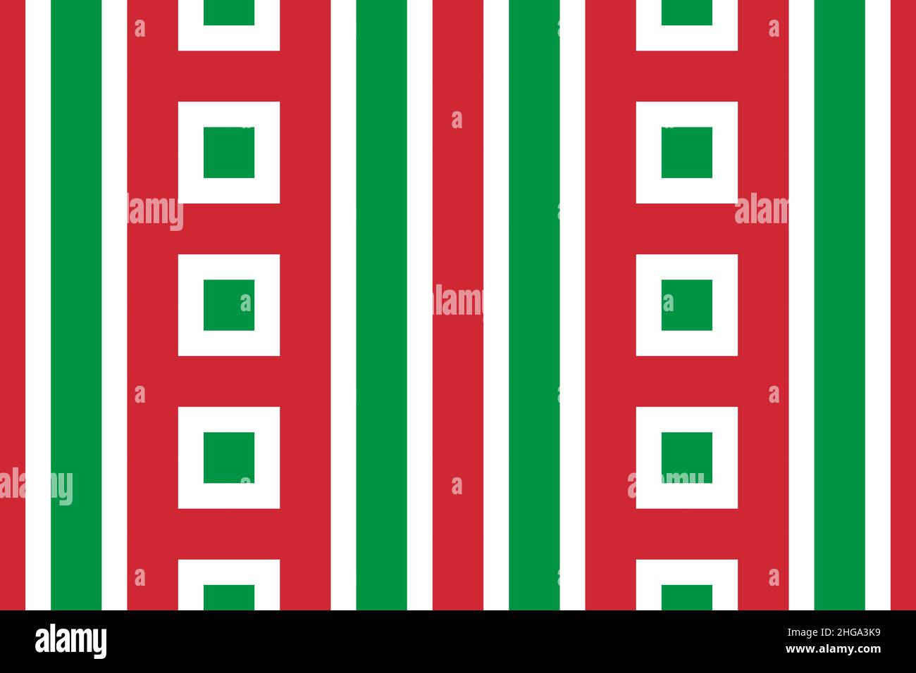 Geometric pattern in the colors of the national flag of Italy. The ...