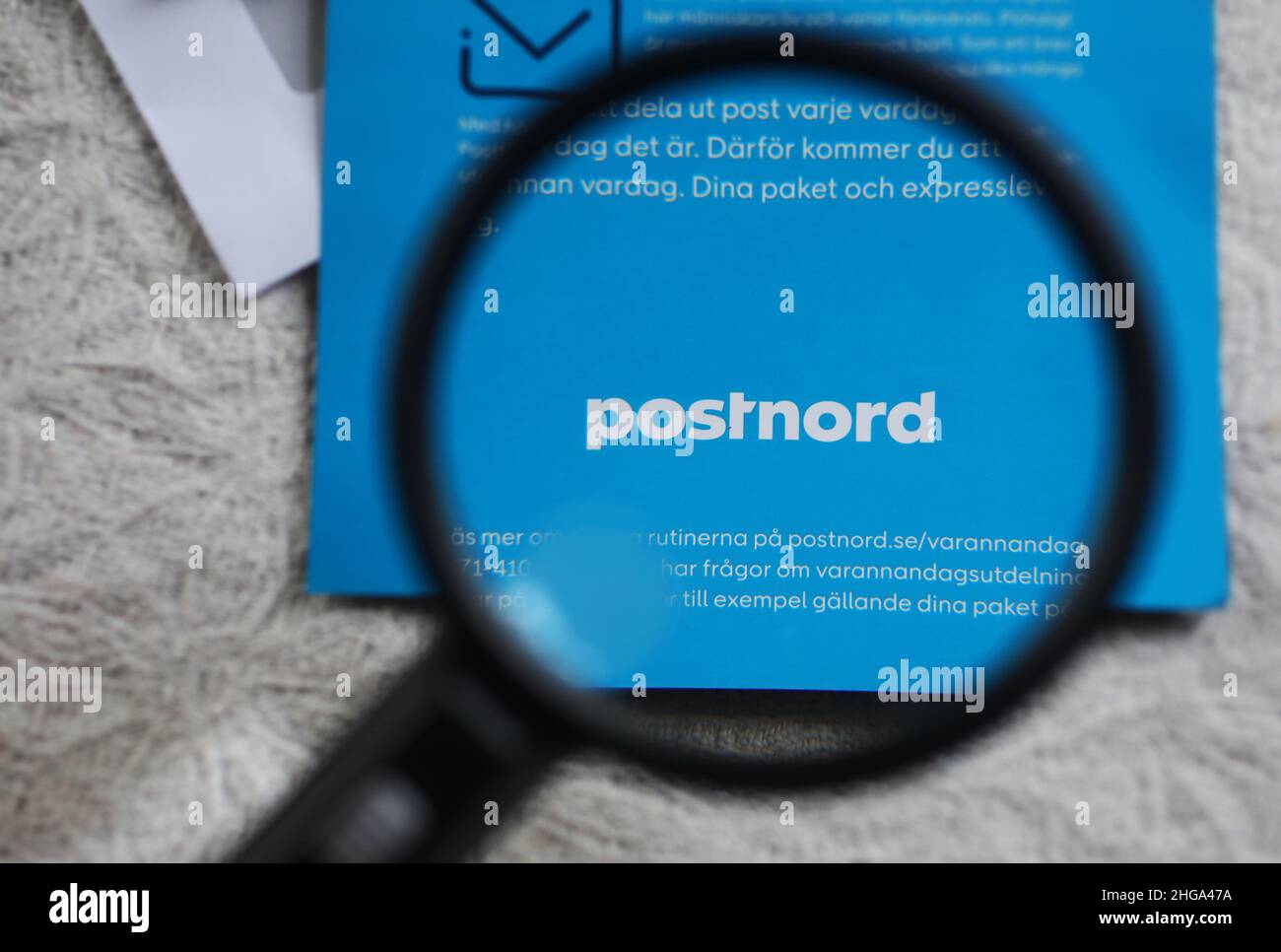 Postnord logo hi-res stock photography and images - Alamy