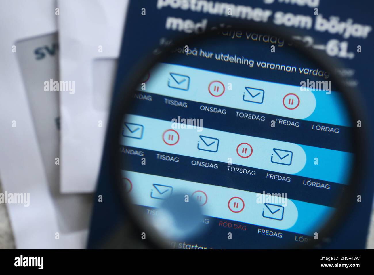 Postnord signs hi-res stock photography and images - Alamy