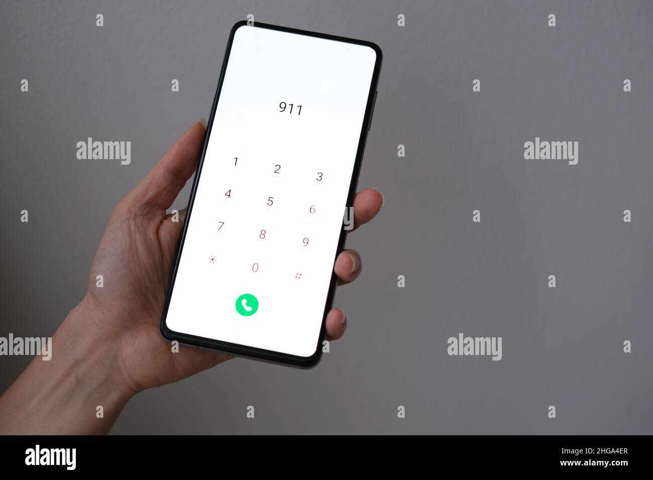 Call 911 hi-res stock photography and images - Alamy