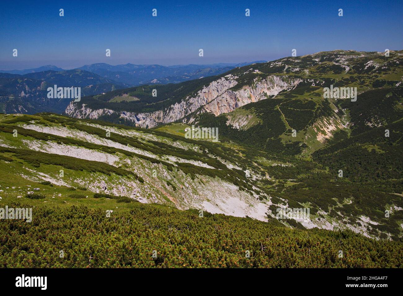 Landscape around Habsburg House on the Rax,Austria,Europe Stock Photo ...